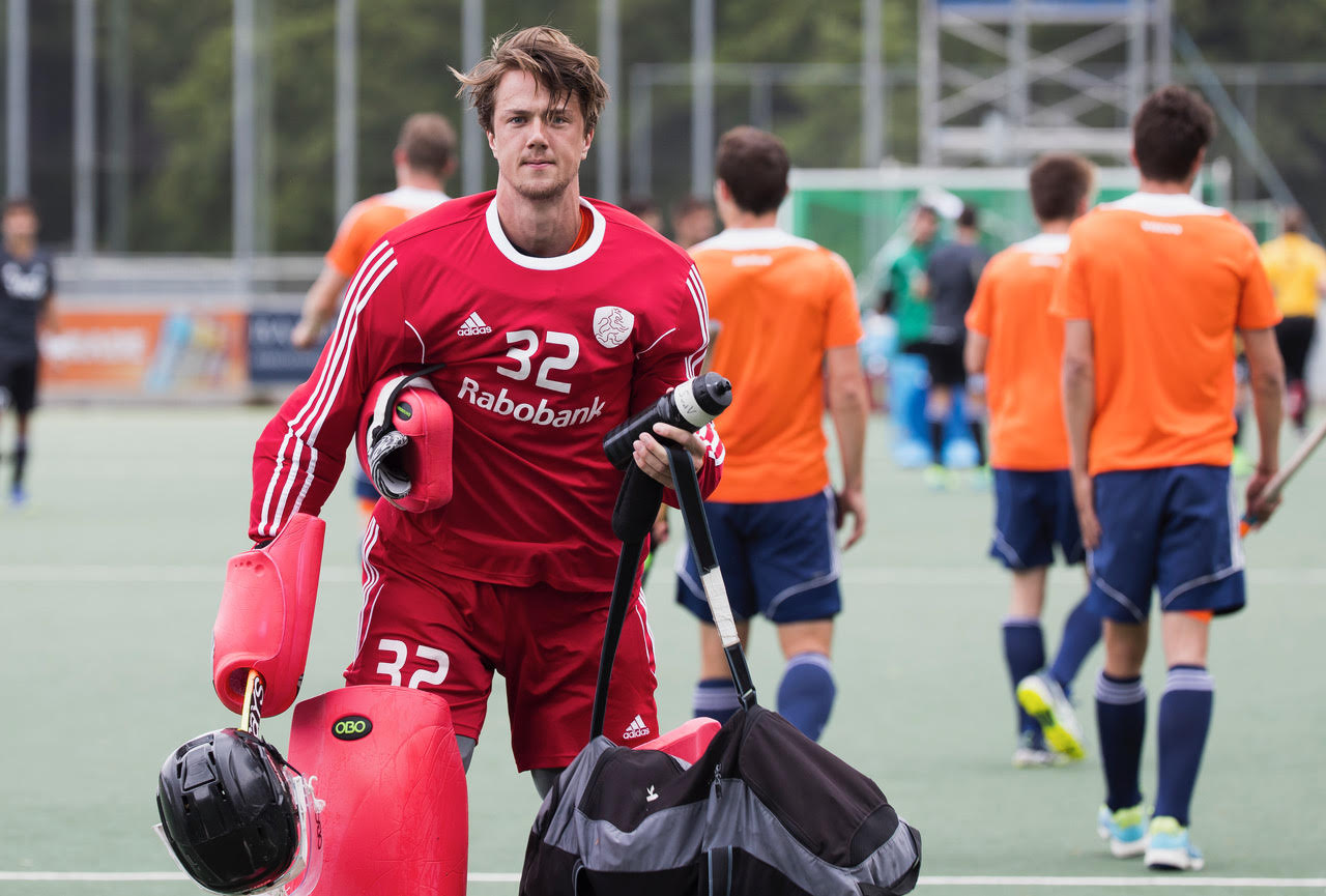 Keeper Sam van der Ven: ‘Ik vind het lekker, fulltime hockeyen'