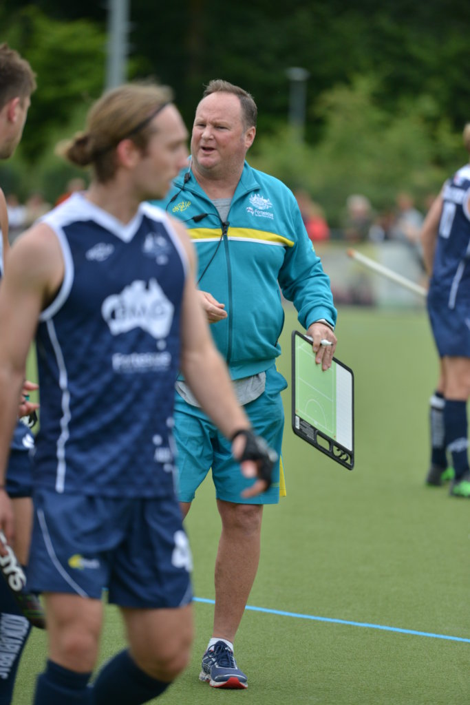 Coach Anthony Potter is living his dream with the Kookaburras