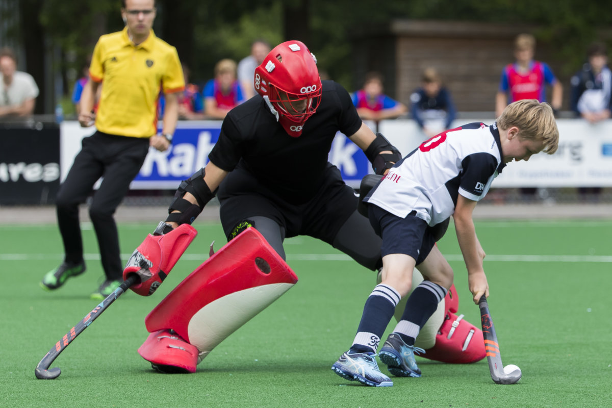 Uitvoering shoot-out O10-jeugd