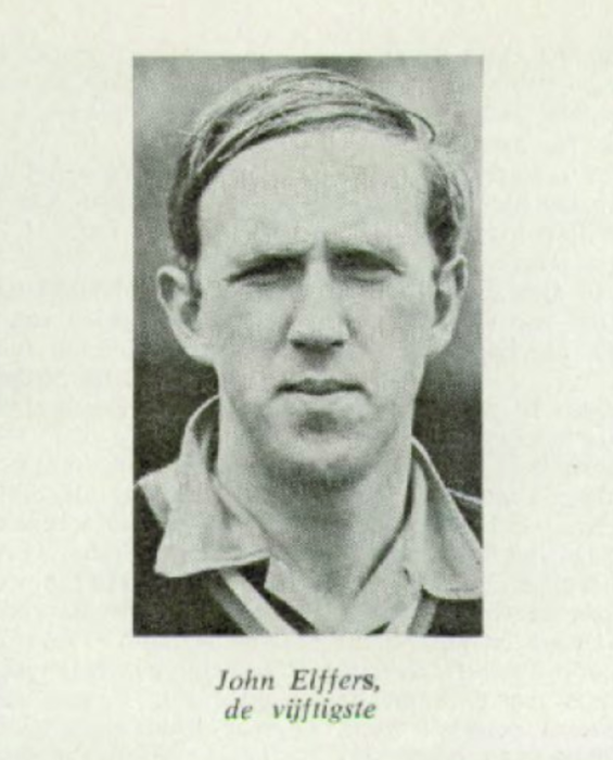 John Elffers regelde zelf alsnog zijn vijftigste interland