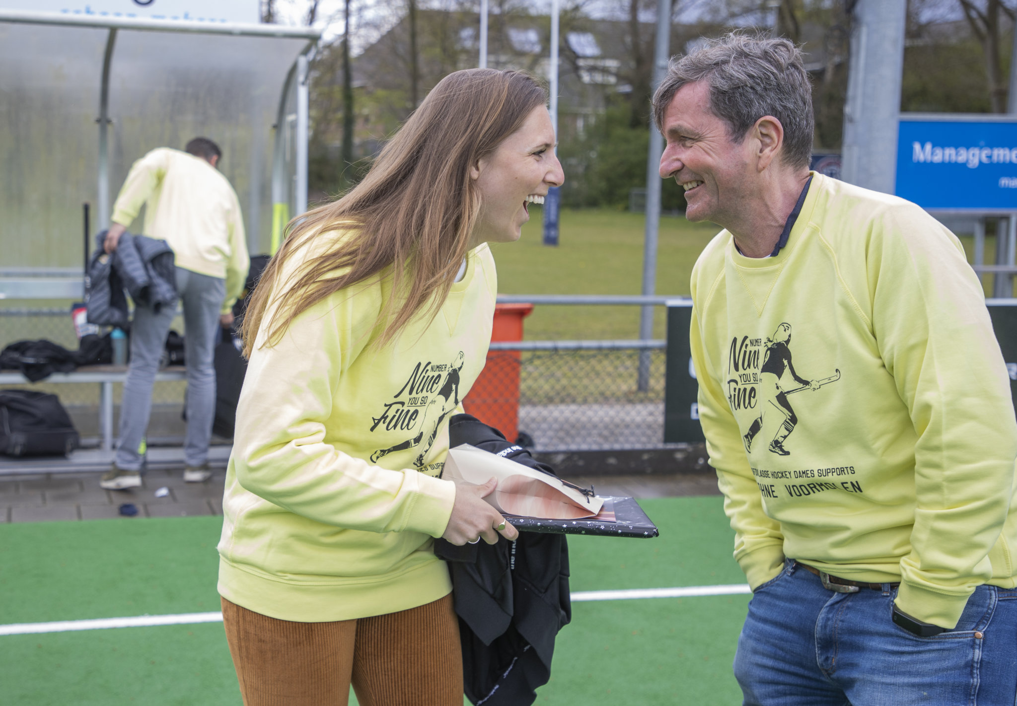 In beeld: de steunbetuiging aan Daphne Voormolen