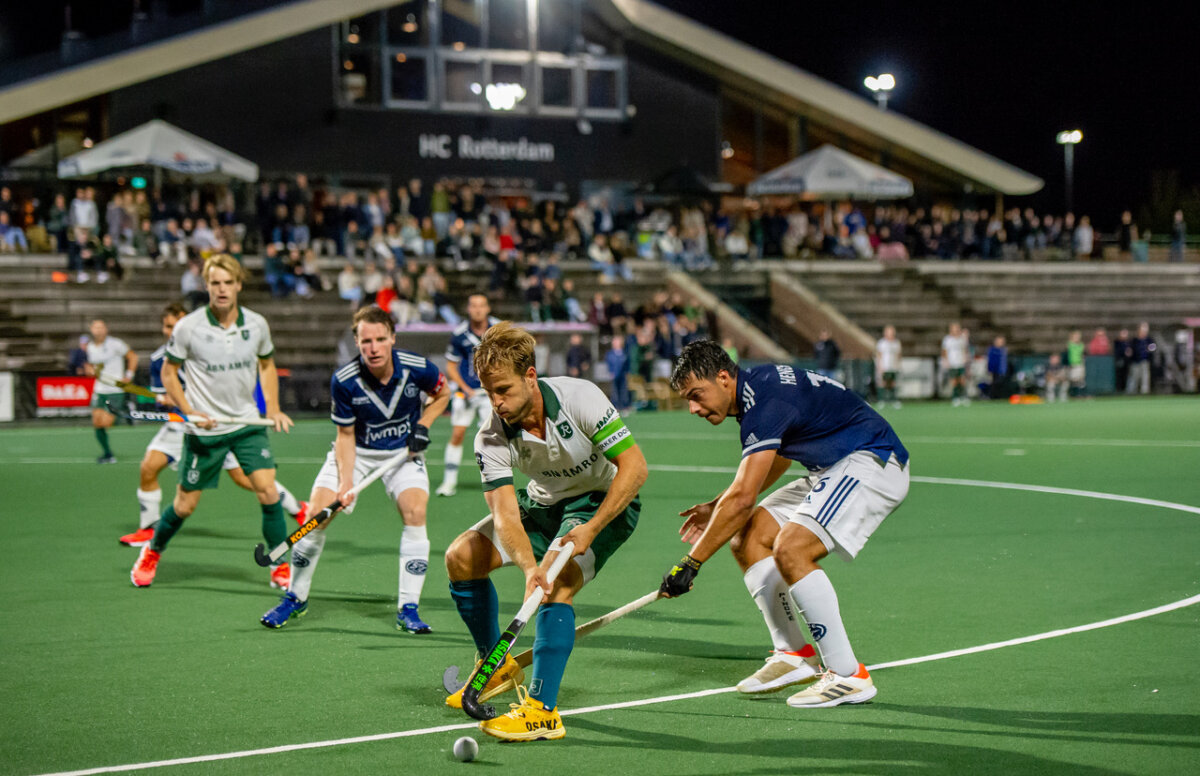 HC Rotterdam H1- Pinoke H1 1-1_21 - Hockey.nl