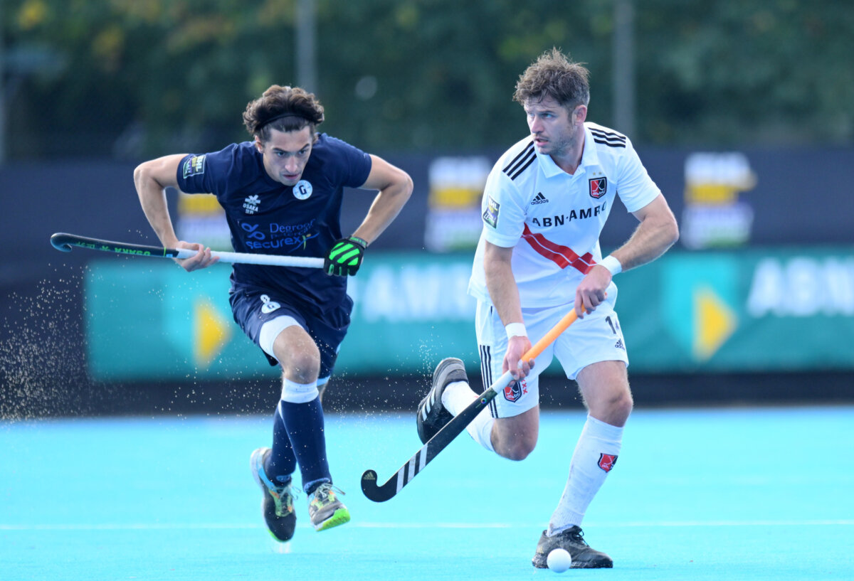 AH&BC Amsterdam v Gantoise HC (KO8) - Hockey.nl