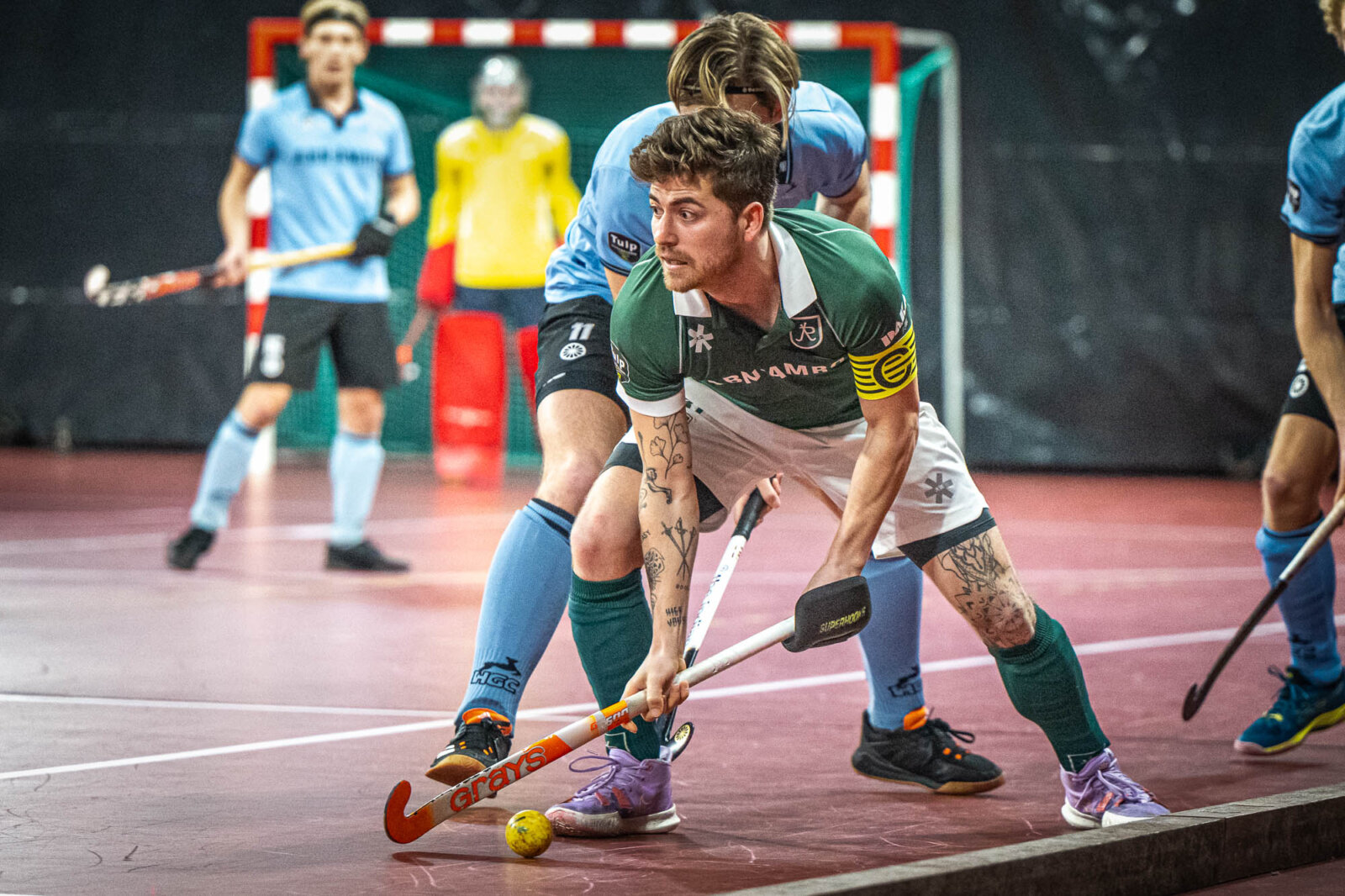 Matig zaalseizoen van Rotterdam: ‘Te veel steken laten vallen’