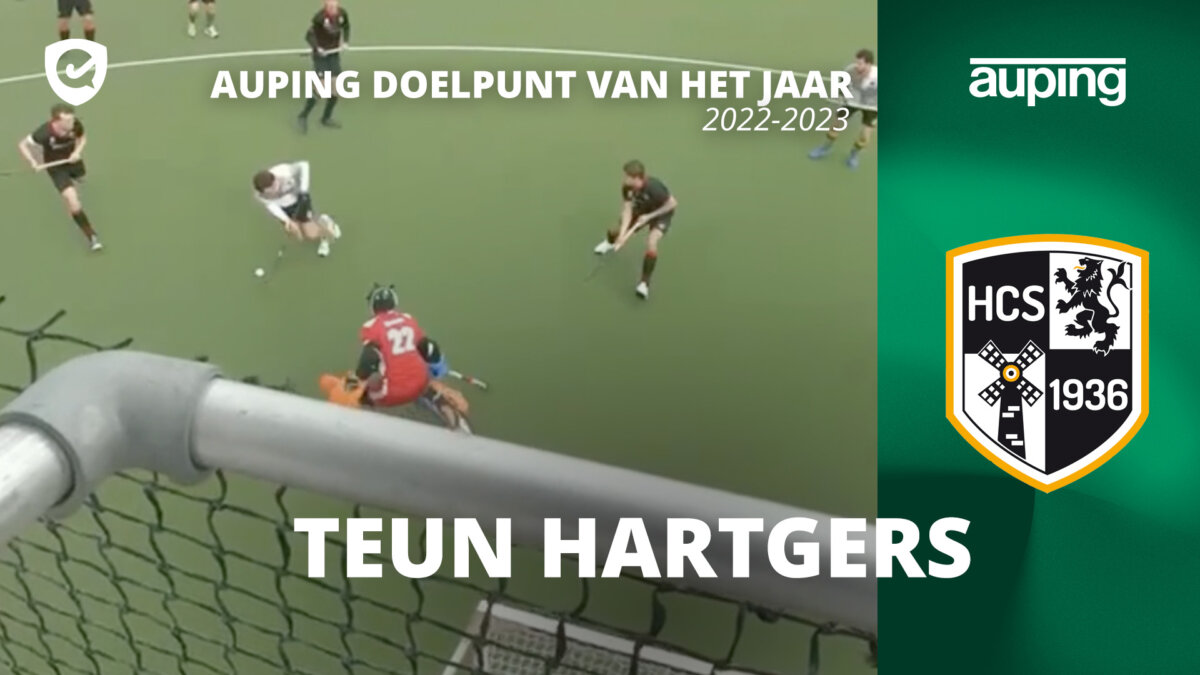 Wereldgoal Teun Hartgers is Auping Doelpunt van het Jaar