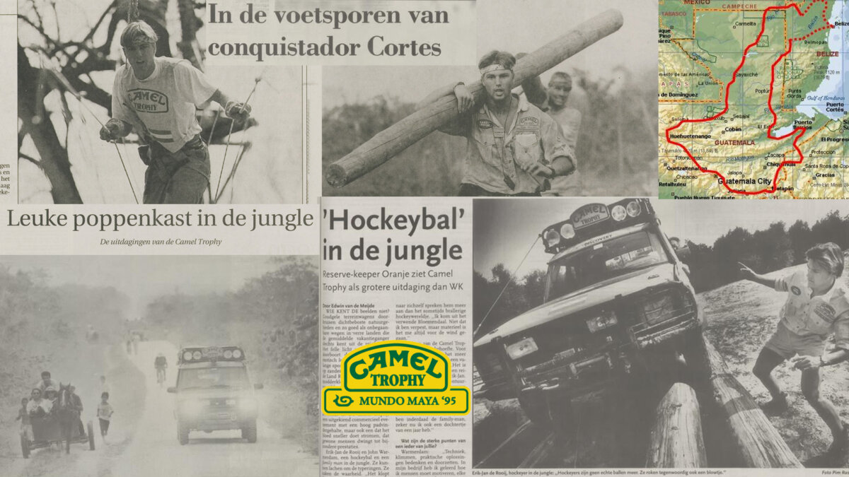 Erik-Jan de Rooij-Camel Trophy 1995 - Hockey.nl