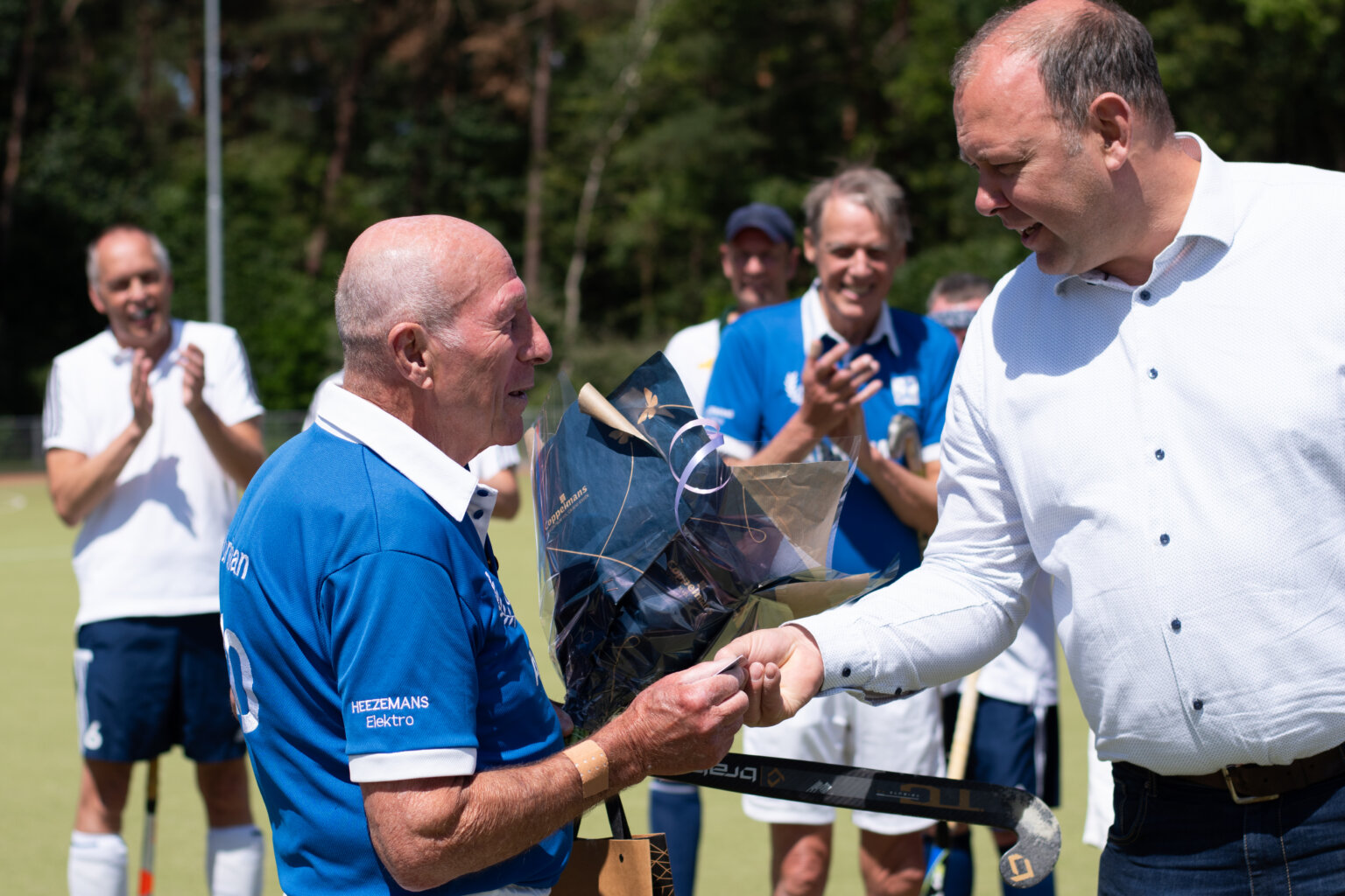 Ernst Kortman (82) viert zeventig jaar hockey: 'Volgend jaar weer'