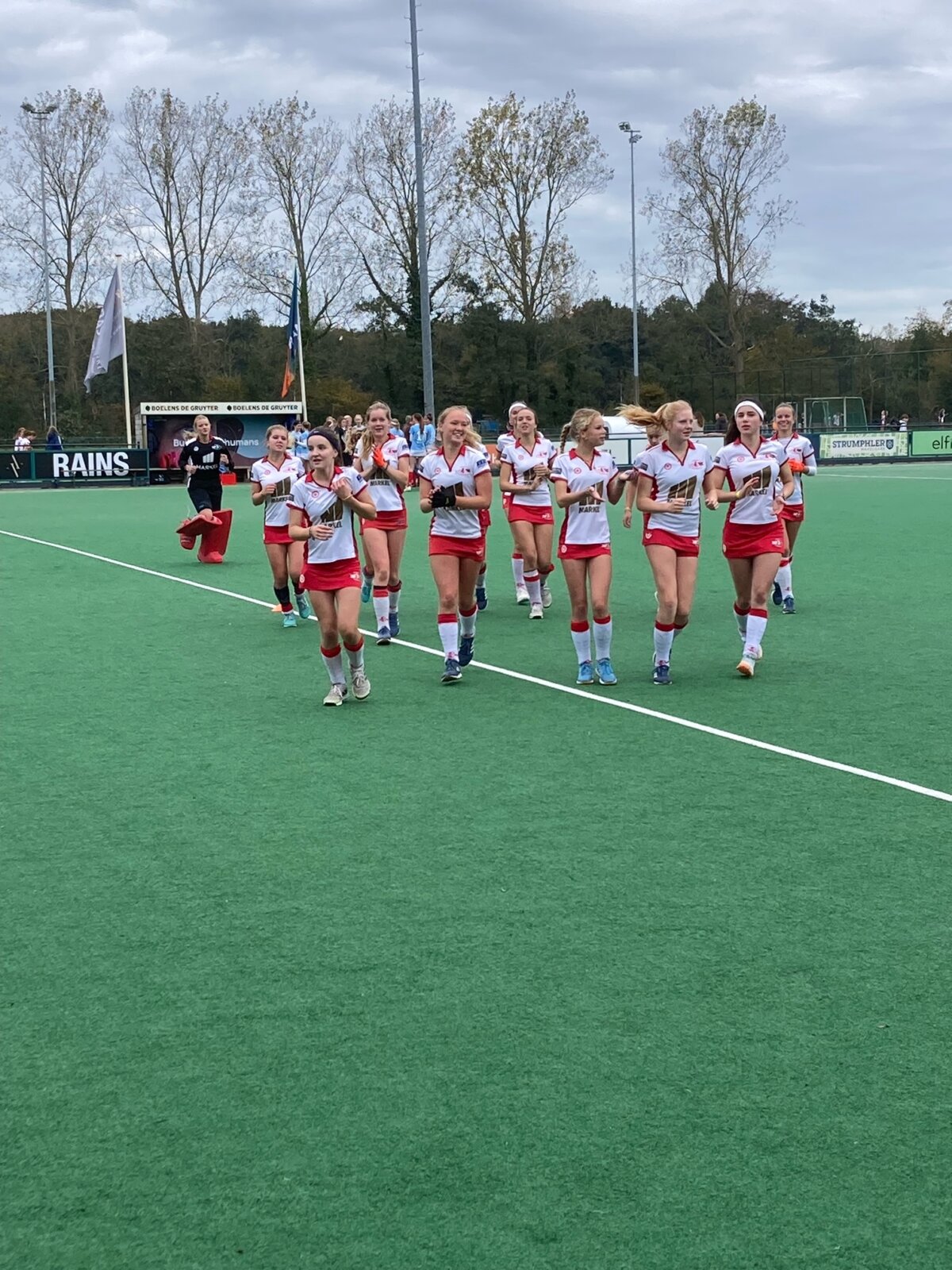 Rood-Wit MO16 - Wageningen Eveline van der Linde 1 - Hockey.nl