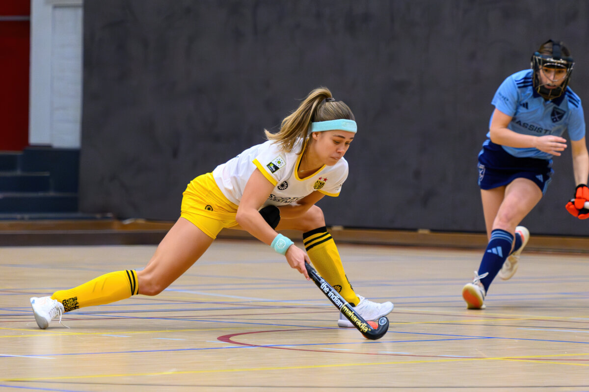 Cornerspecialist Danique van der Veerdonk maakt naam in de zaal