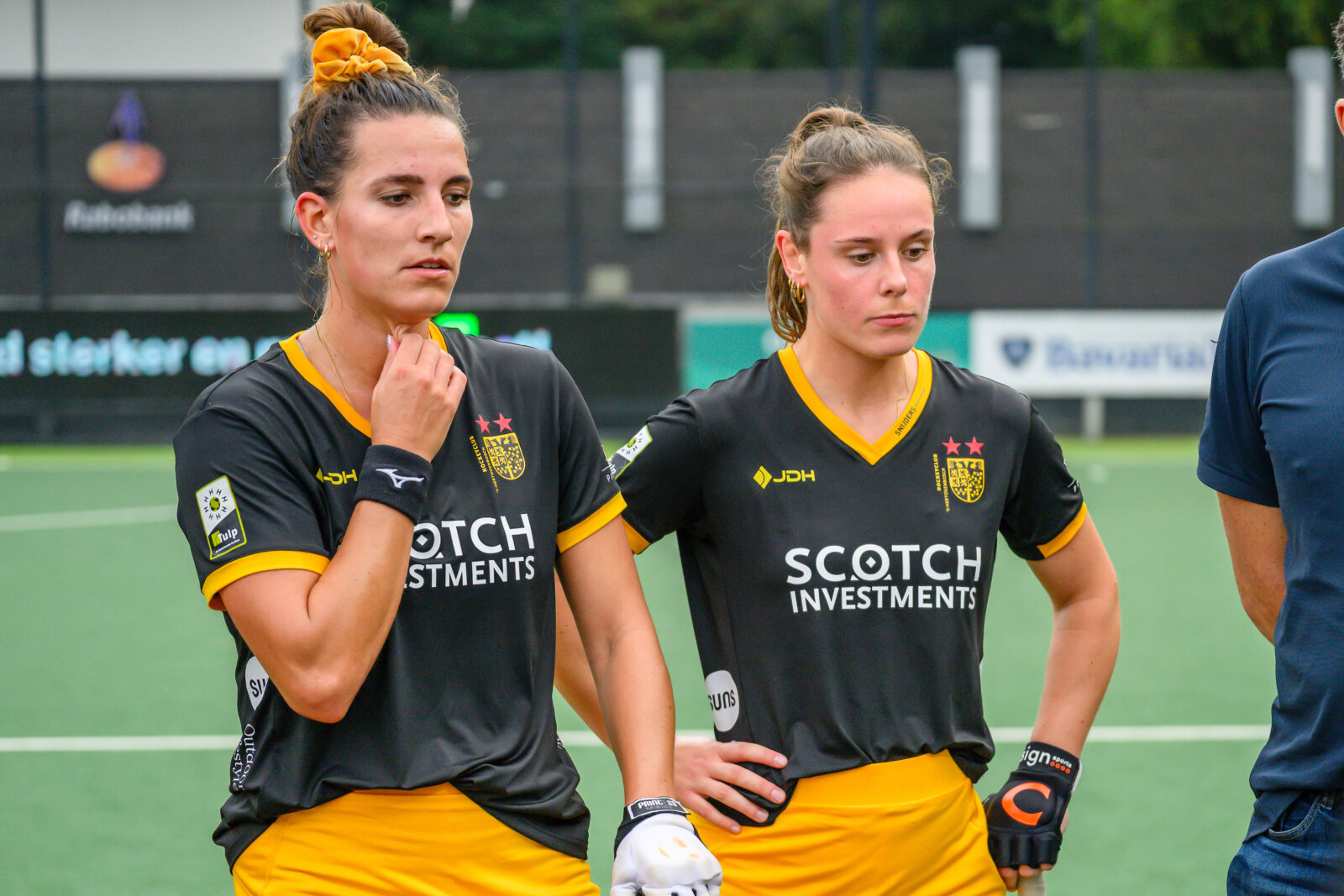 Van de Venne stopte met hockeyen, maar staat nu naast Matla